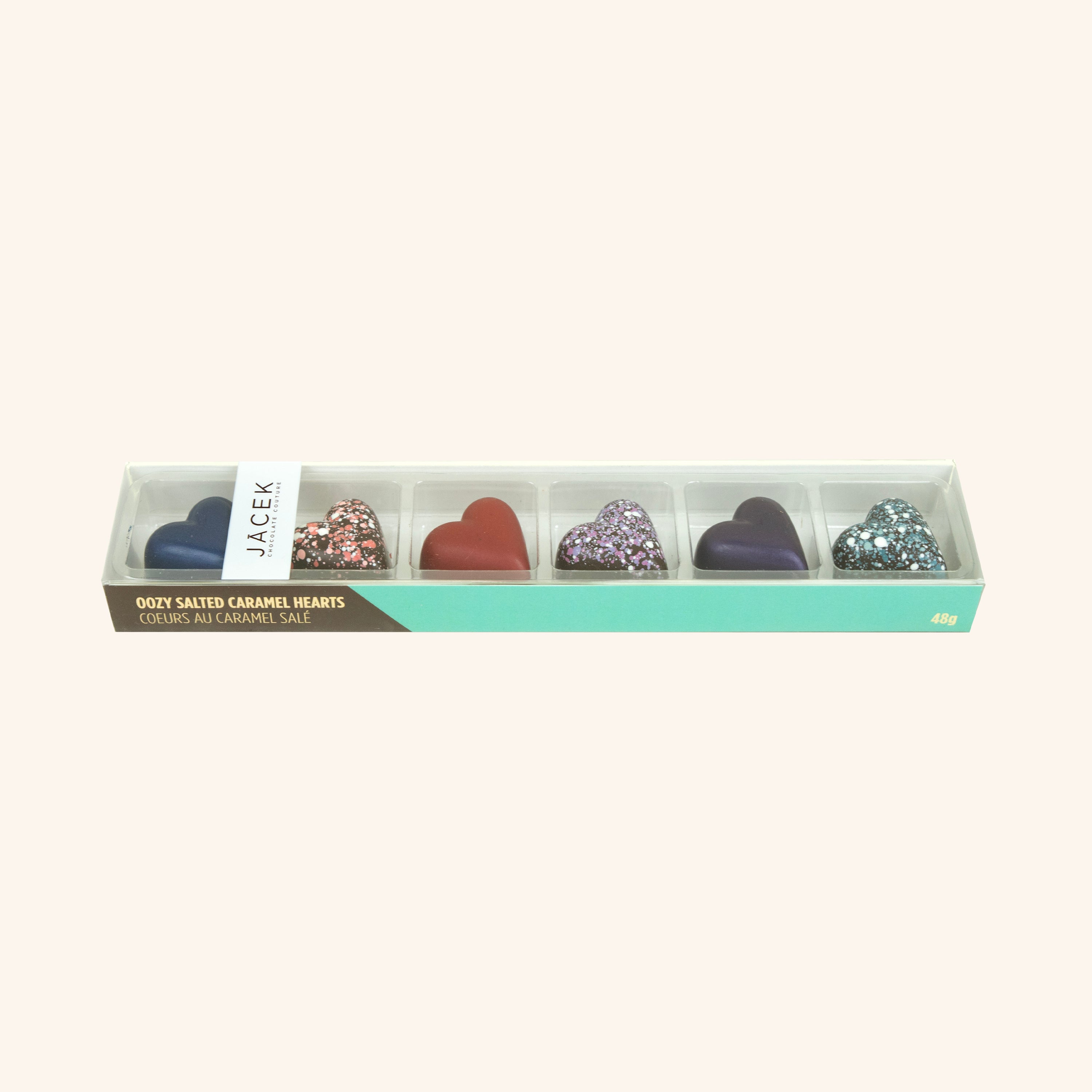 Oozy Caramel Heart Collection – JACEK Chocolate Couture
